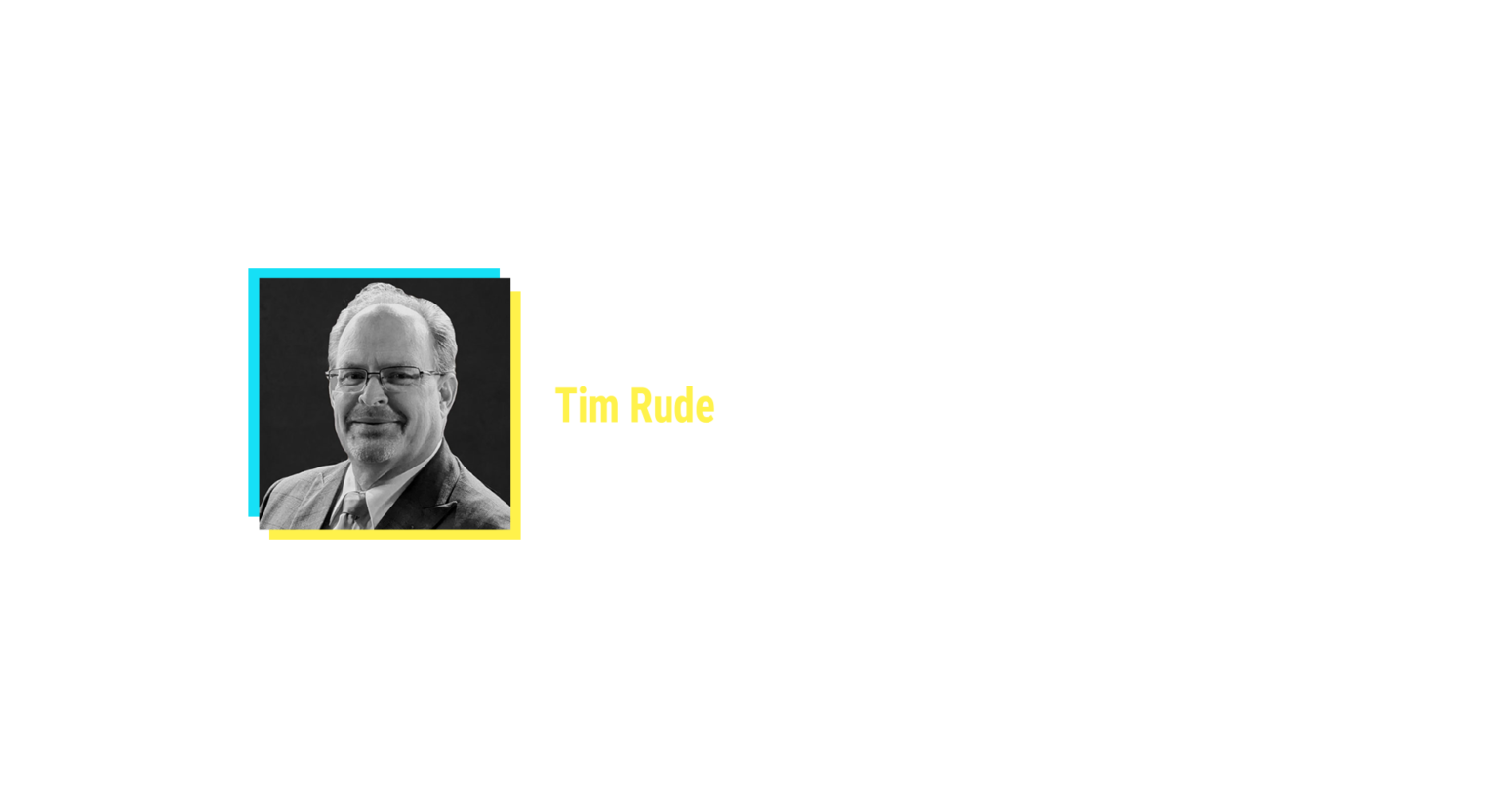NEWS: RDM Infinity Hires Industry Veteran Tim Rude – RDM Infinity